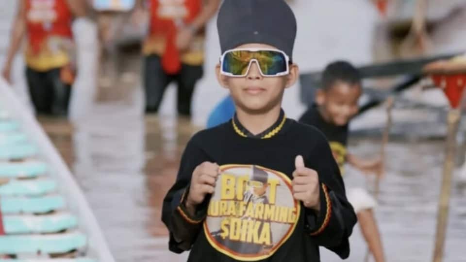 Viral ‘aura farming’ boat racing dance now a trend among top athletes ...