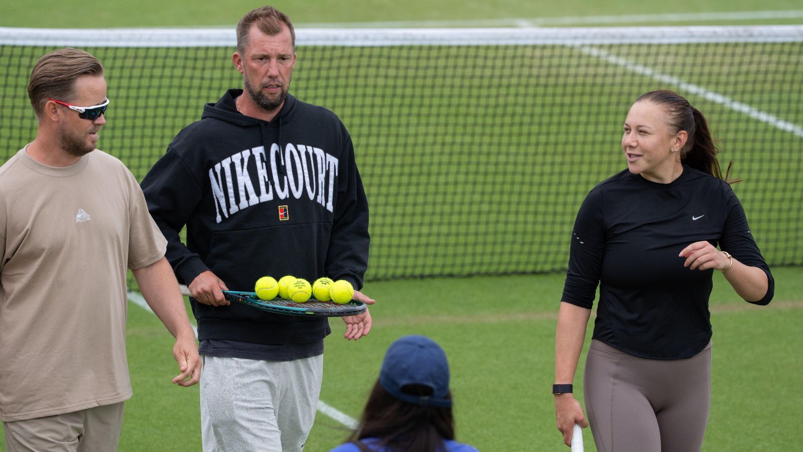 Who are Amanda Anisimova’s coaches? Rick Vleeshouwers and Rob Brandsma