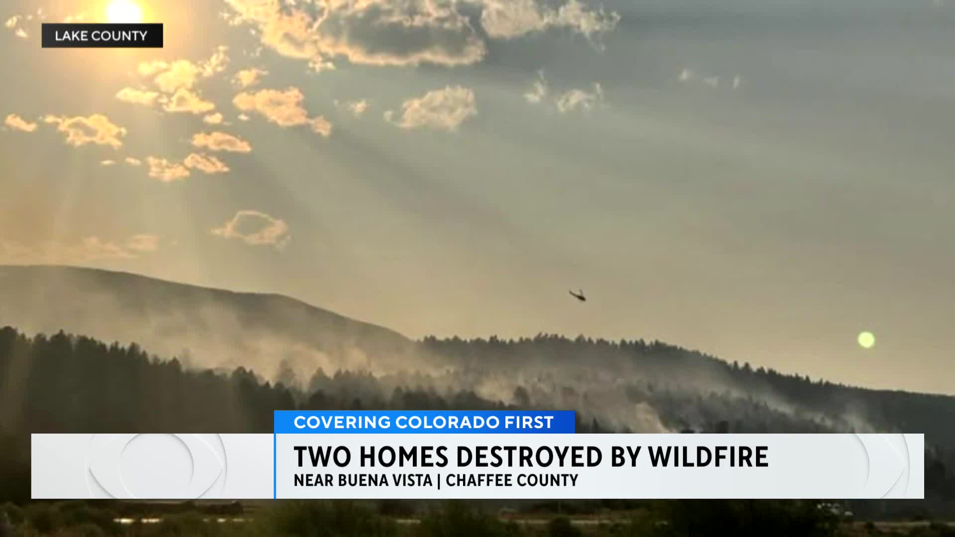 Mountain View Fire burning in Chaffee County now 100% contained