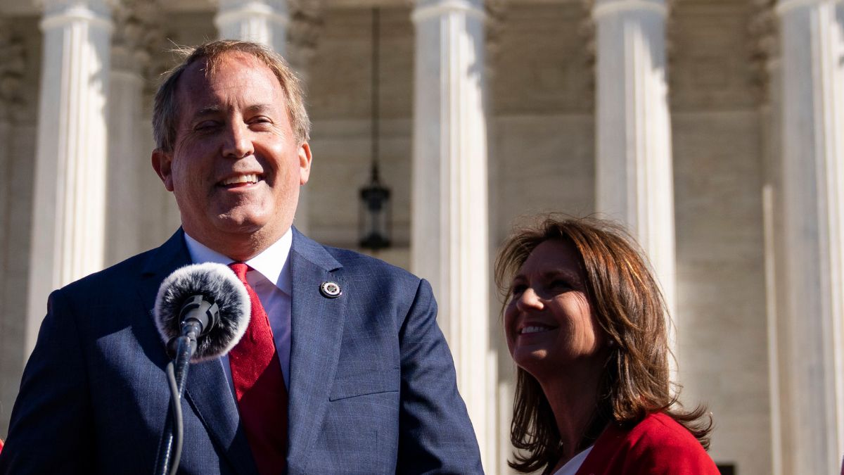 Texas AG Ken Paxton's Wife Angela Files for Divorce on ‘Biblical Grounds'