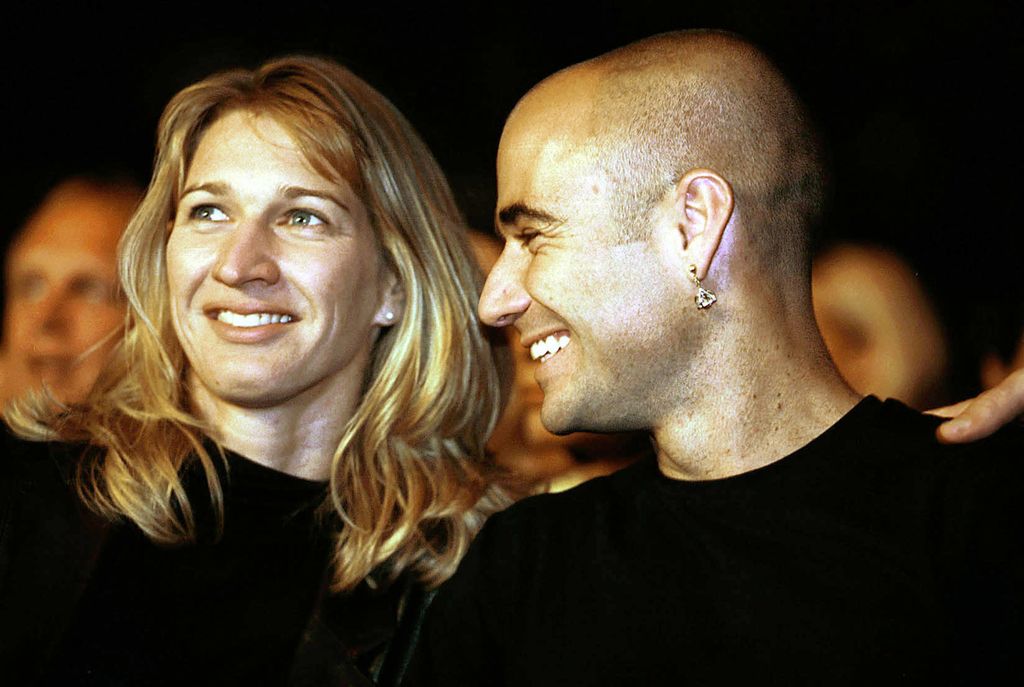 Inside 8-time Wimbledon champs Andre Agassi and Steffi Graf's romantic ...
