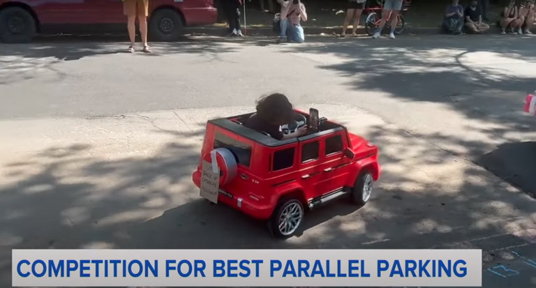 Neighborhood’s Parallel Parking Competition Is My Kind of Block Party