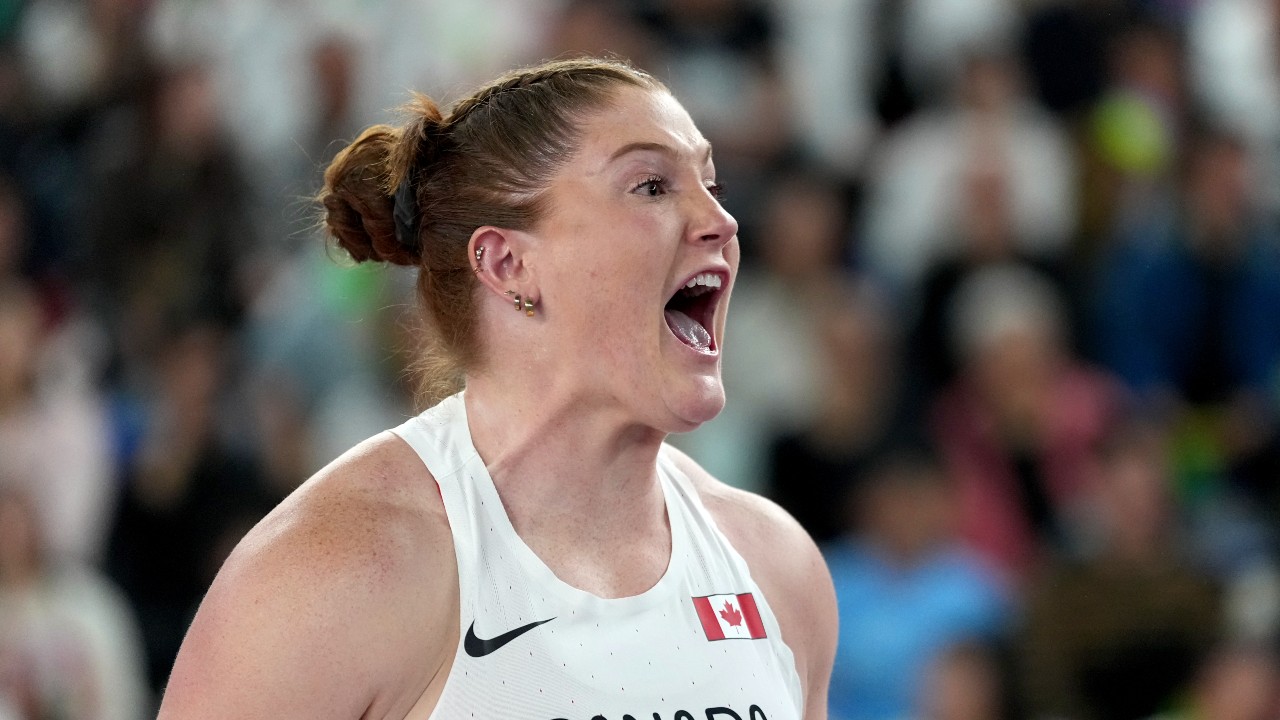 Canada’s Sarah Mitton third in shot put at Monaco Diamond League meet