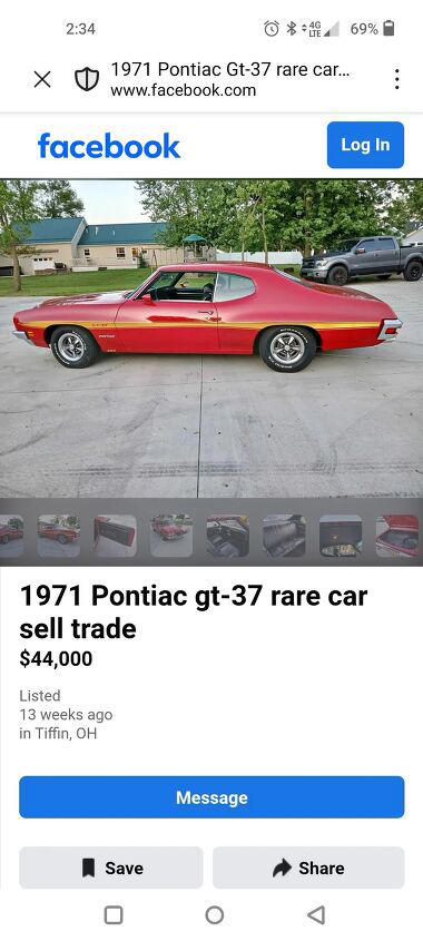 1971 Pontiac GT-37 For Sale