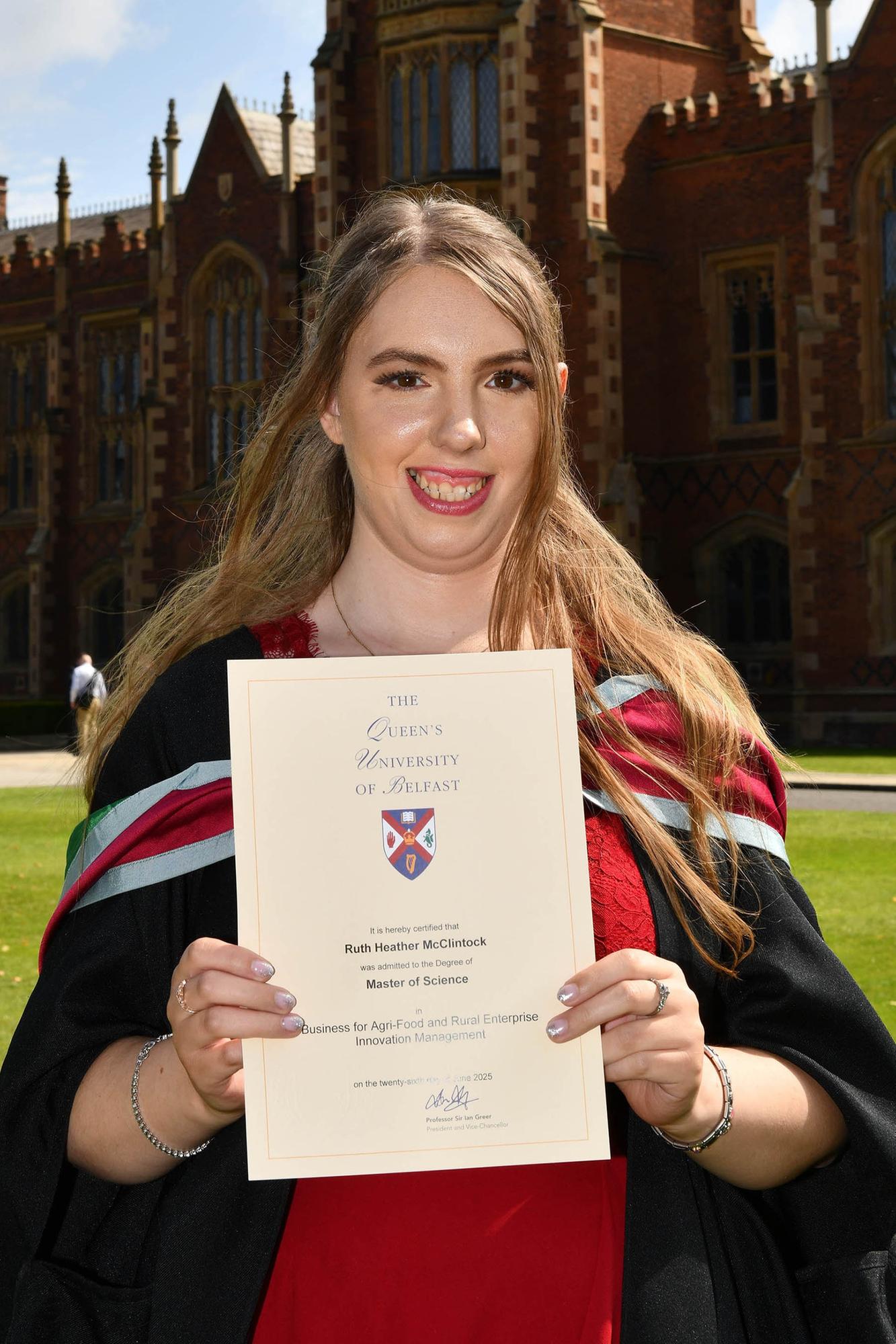 CAFRE students graduate with Master’s Degrees