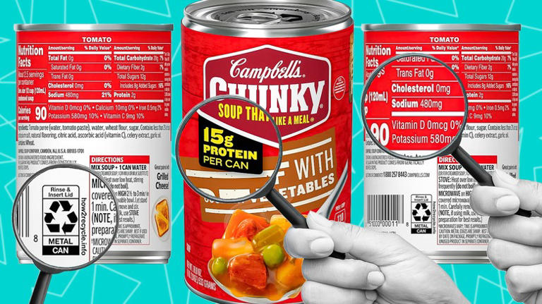Things To Look Out For On The Label When Buying Canned Soup