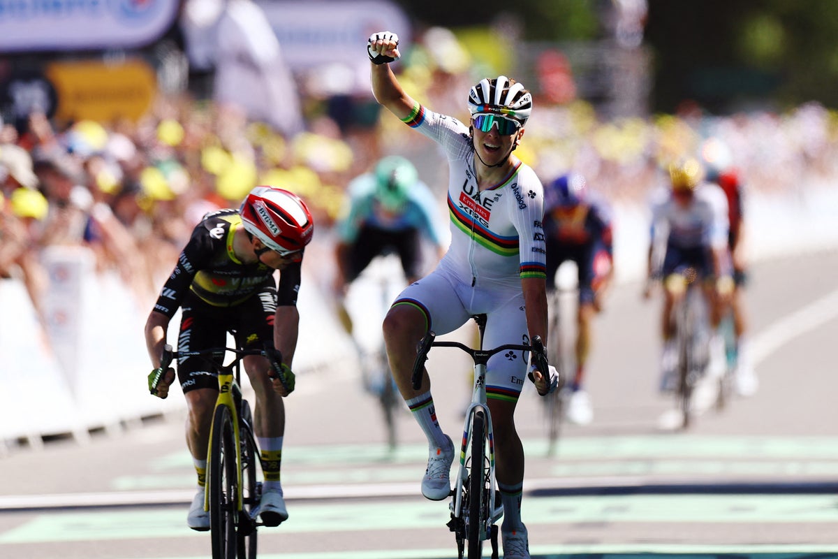 Tour de France 2025 live: Stage 7 result and reaction as Tadej Pogacar ...