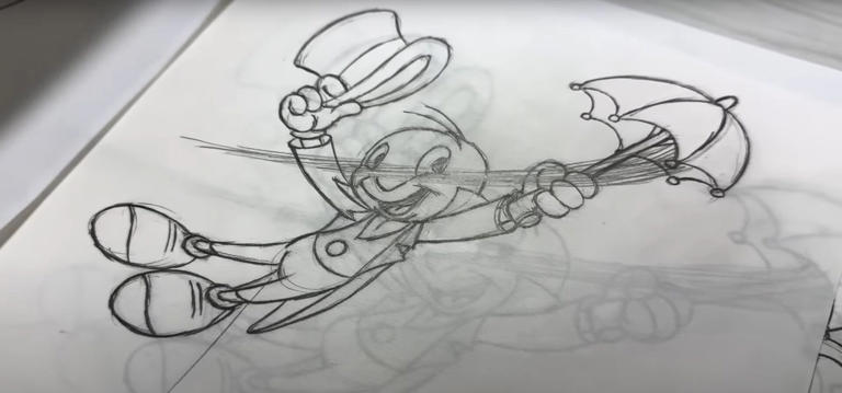 BREAKING: New Disney Starlight Parade Animation Jiminy Cricket as Nod ...