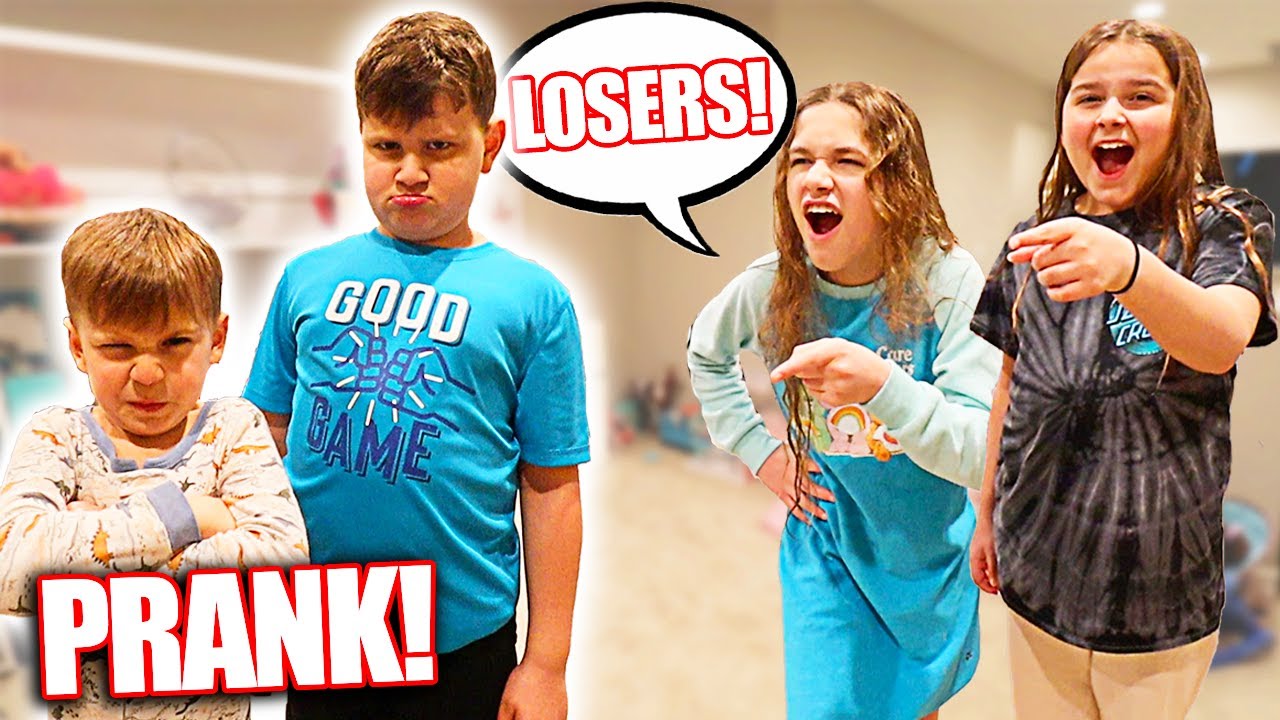 BEING MEAN TO OUR BROTHERS!! **PRANK** | JKREW
