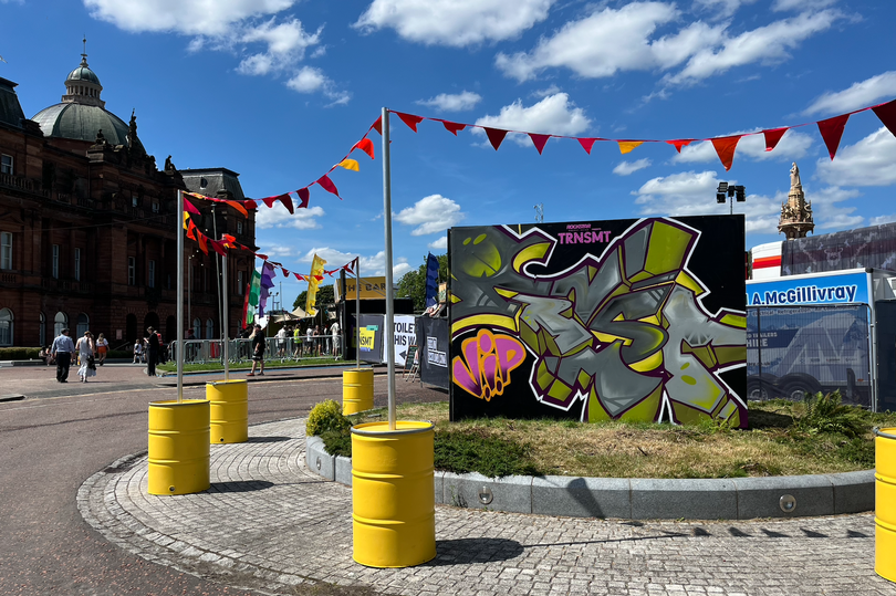 Glasgow TRNSMT 2025 VIP area walkthrough with chill out zone and bigger ...