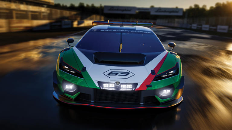 Racing Bull: This Is Lamborghini's Wicked Temerario GT3 Race Car