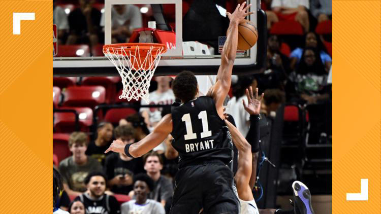 Spurs GM Wright likes the defensive intensity rookie Carter Bryant is ...