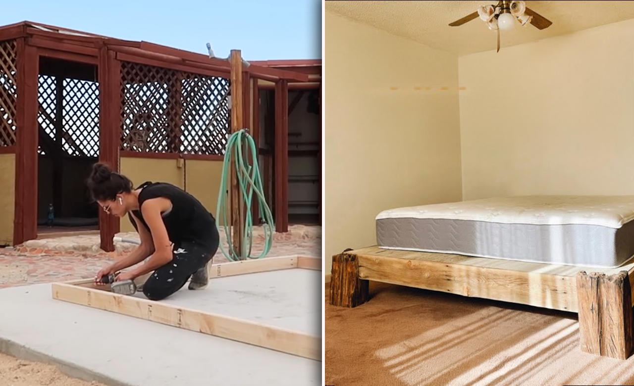 Transform your bedroom with a $100 bed!