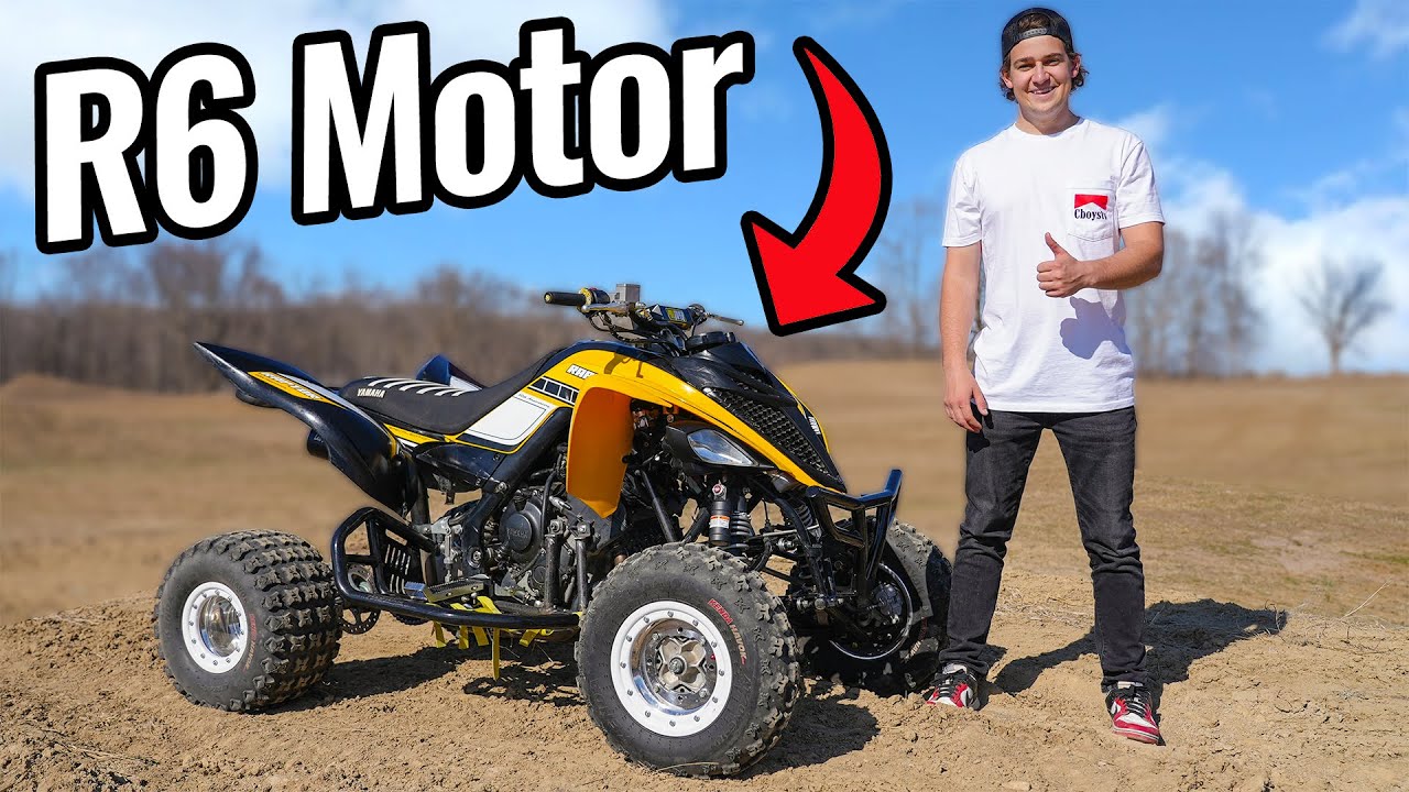 Crotch Rocket Motor Swapped Quad 💥