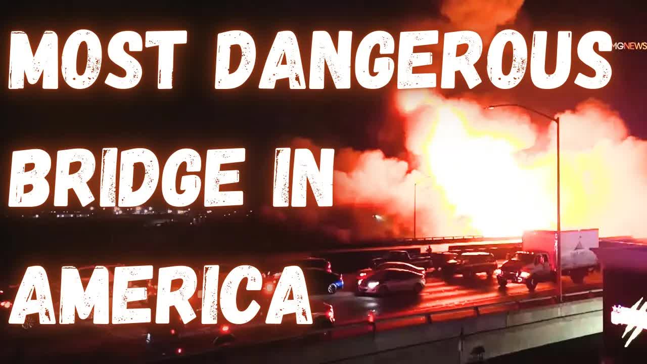 Most Dangerous Bridge In America, I 10 Bridge Lake Charles LA
