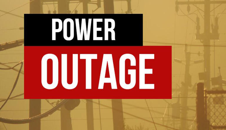 Topeka neighborhood without power after vehicle hits pole