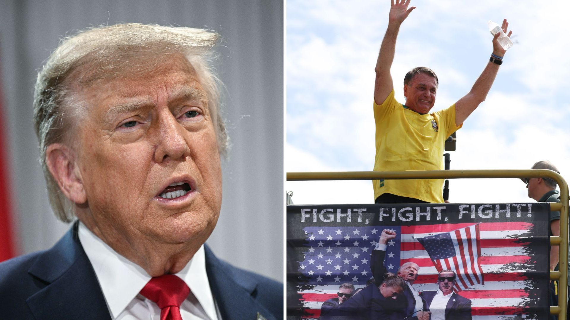 Trump flies to Bolsonaro’s defense and threatens Brazil with 50% tariffs
