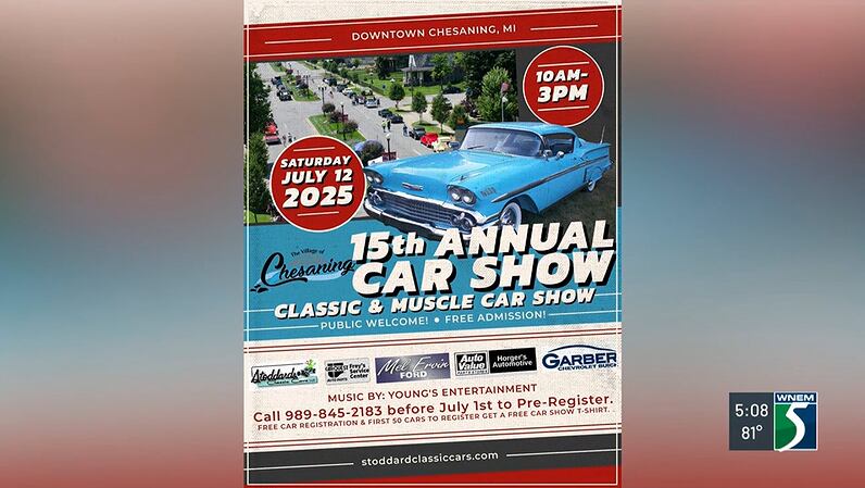 Chesaning hosts fireworks, car show, pancake breakfast