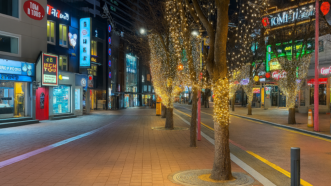 [4K HDR] Promenade nocturne du samedi à Séoul | Vie nocturne et culture ...