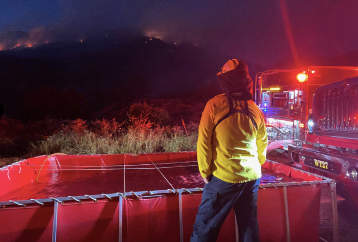 Evacuation orders lifted for Springs Fire with containment at 60%