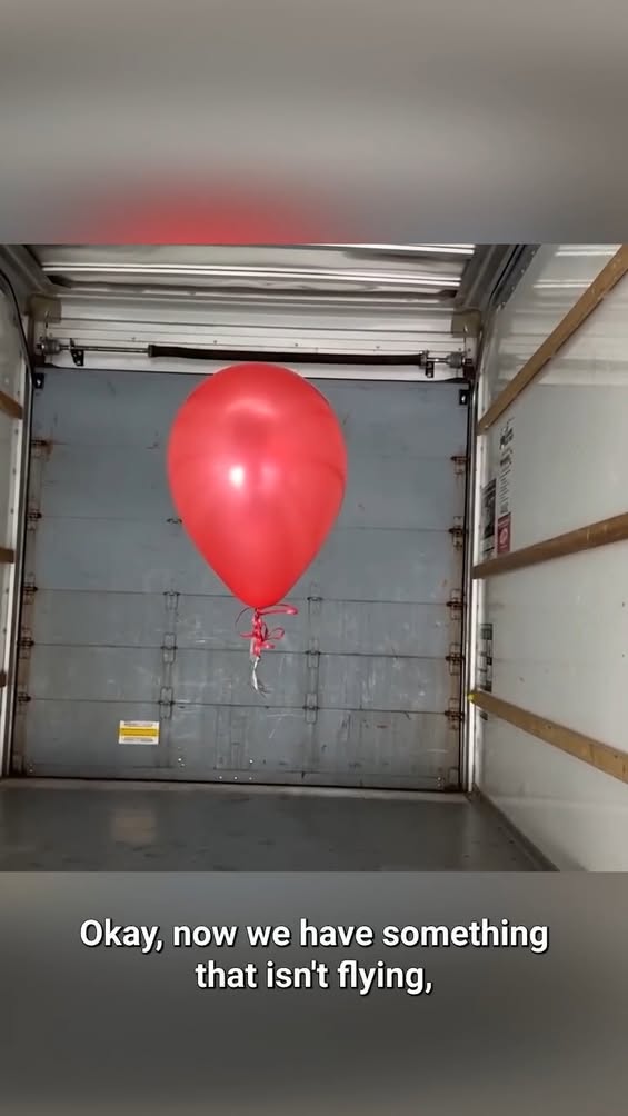 Flying a drone inside a truck 🚁