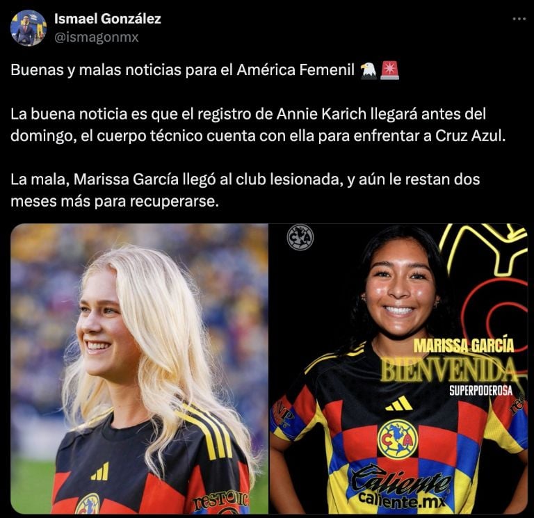 Será la gran duda y el PUNTO DÉBIL del Club América en su debut vs Cruz ...