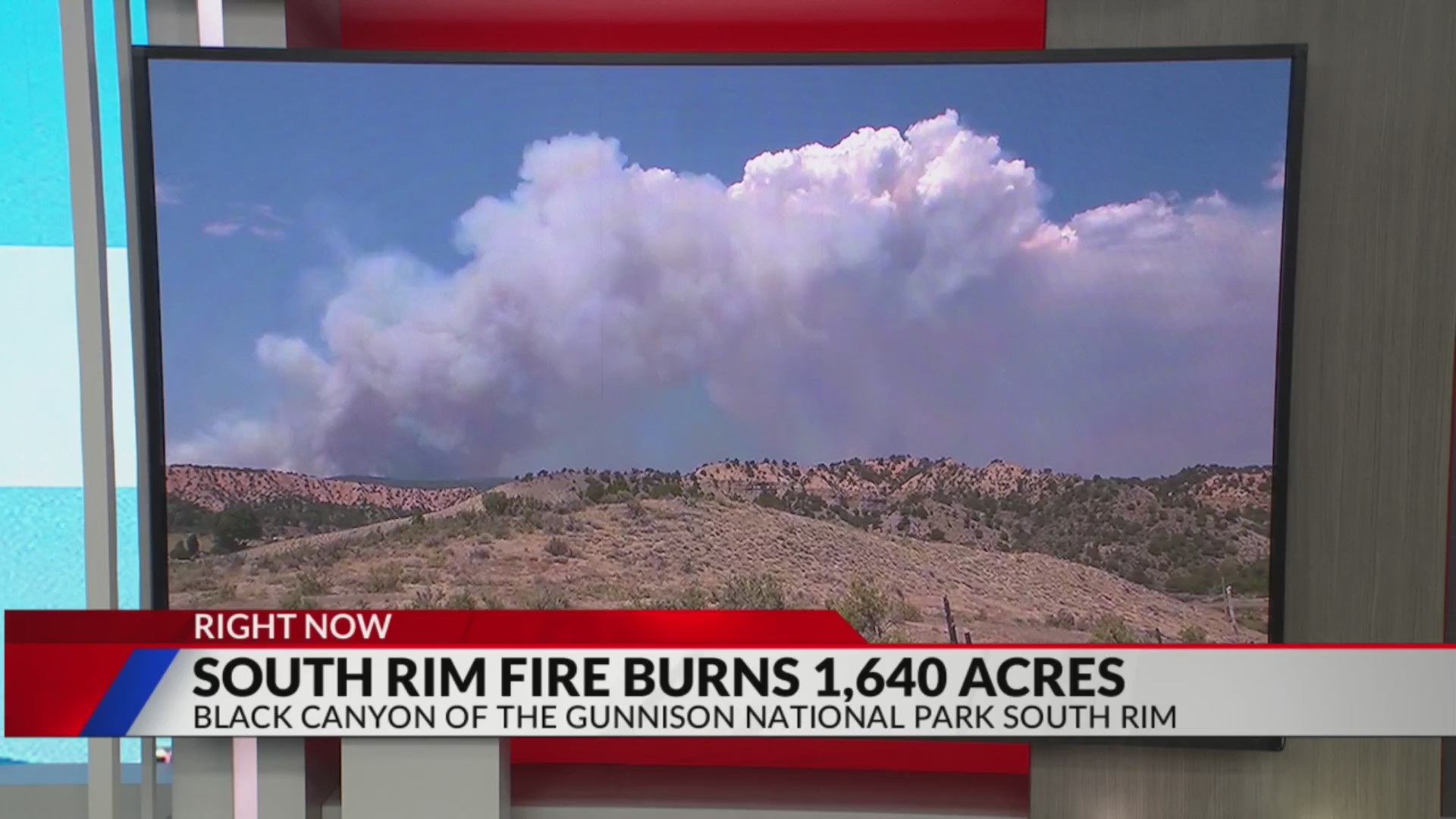 Fire grows to over 1,600 acres at Black Canyon of the Gunnison: Park ...