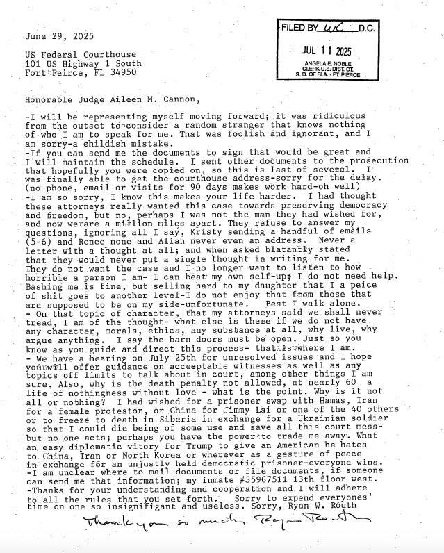 Man accused of attempting to assassinate Trump wants to represent ...