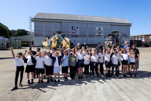 Pupils visit HMS Sultan for engineering and science activities