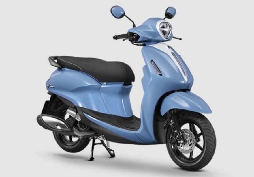 Merah Merona Warna Baru Yamaha Grand Filano Hybrid, Dijual Rp 32 Juta