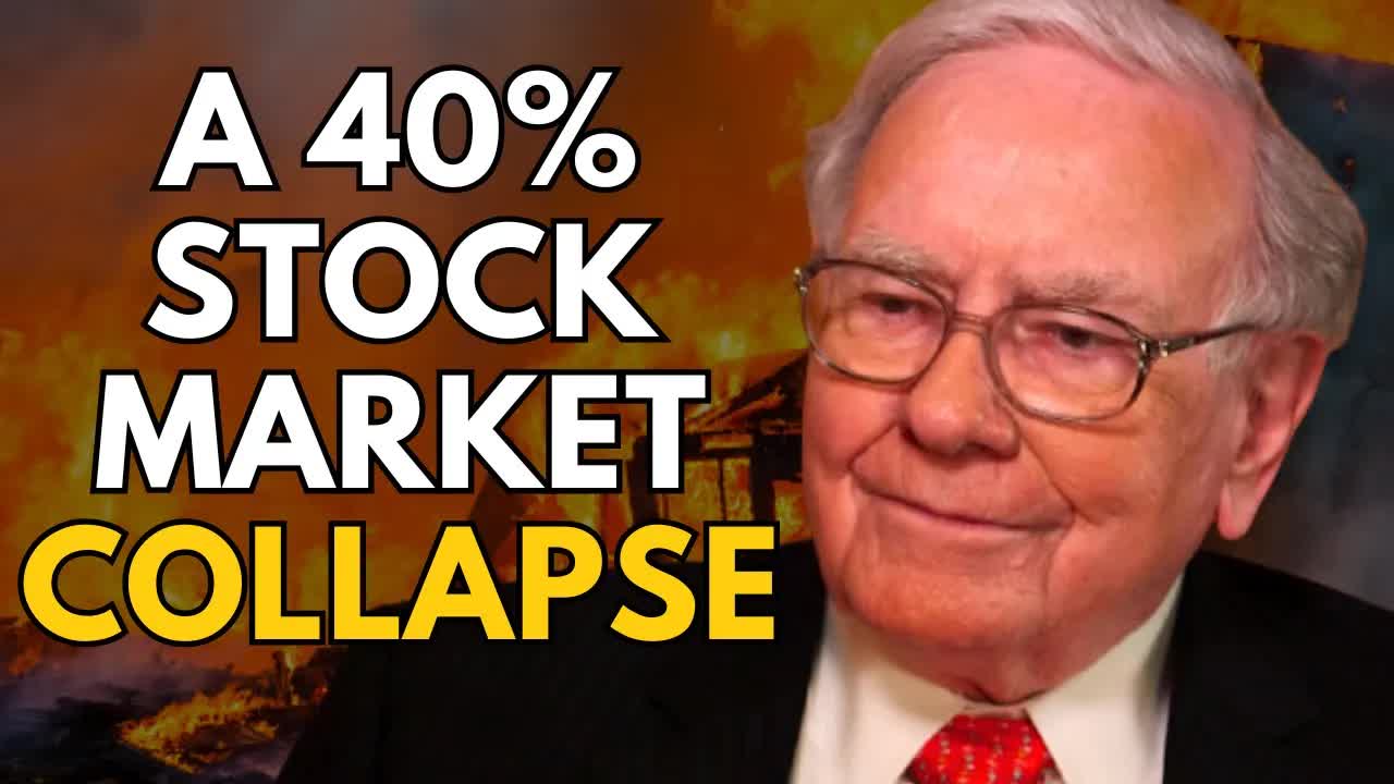 Warren Buffett: A "Storm is Brewing" in the Stock Market (40% Stock ...