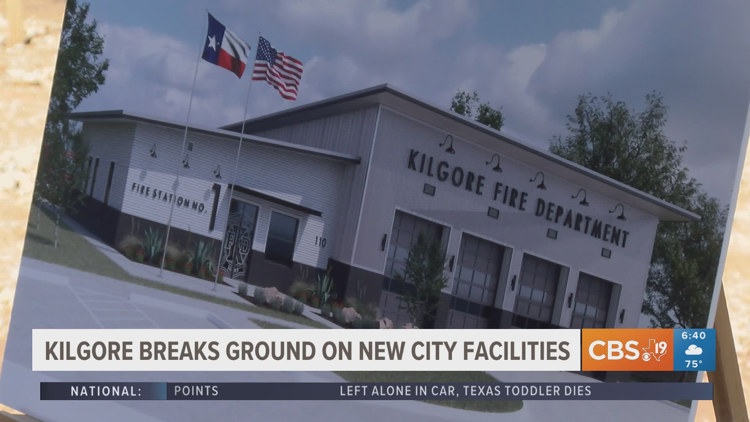 City of Kilgore breaks ground on new facilities