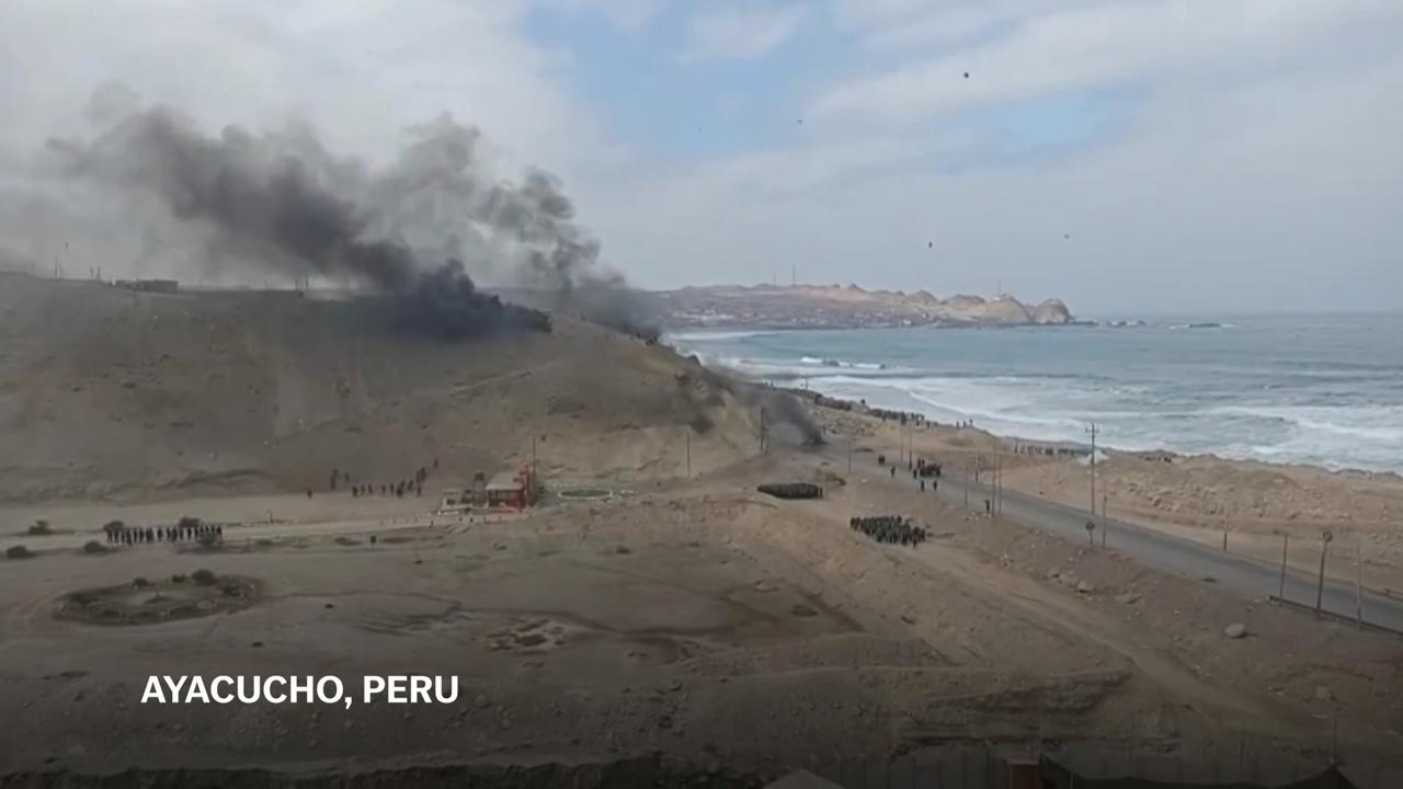 Several hurt as police in Peru clash with miners blocking Pan-American ...