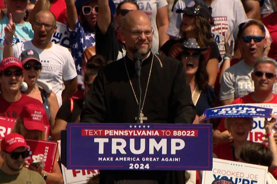 Priest who opened Butler Trump rally reflects on attempted ...