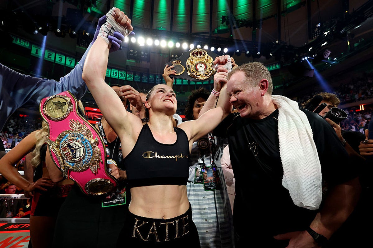 Taylor vs Serrano 3 live: Katie Taylor ekes out victory in historic ...