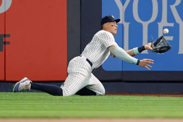 Aaron Judge’s third defensive gem in Yankees’ win left them holding their breath