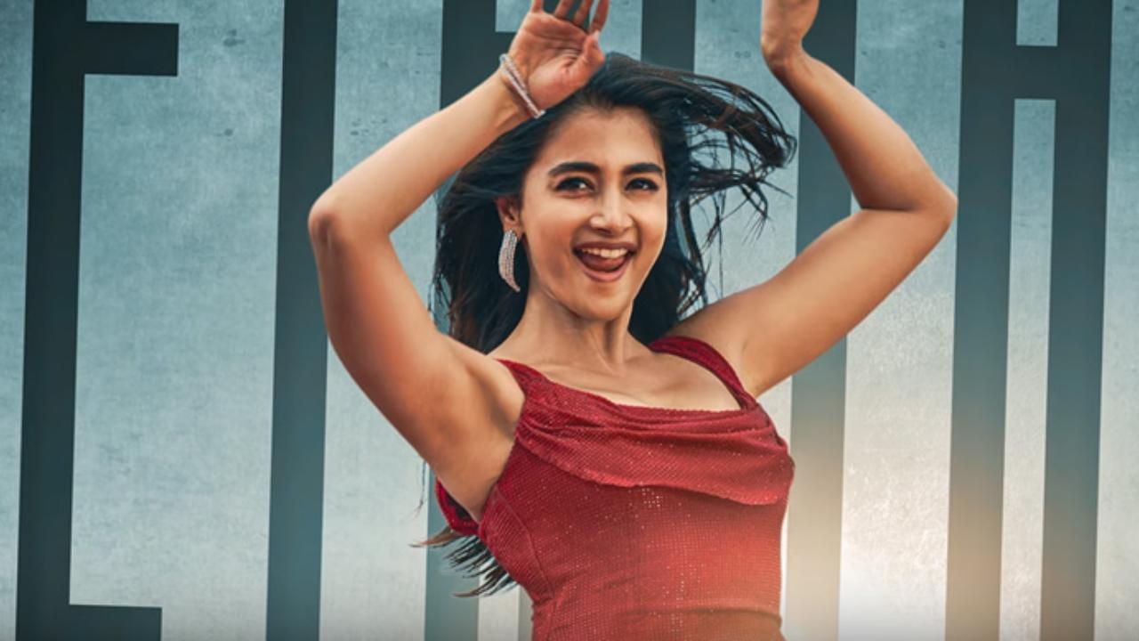 Pooja Hegde sizzles Monica from Rajinikanth`s Coolie