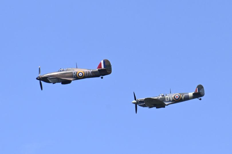 Spitfire flying over North Staffordshire this weekend - exact route and ...
