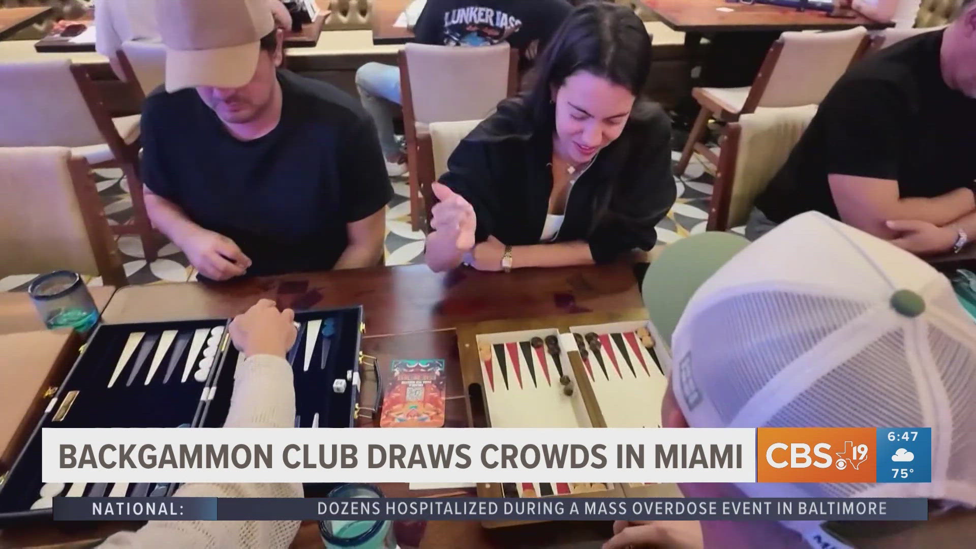 Backgammon club draws crowds in Miami