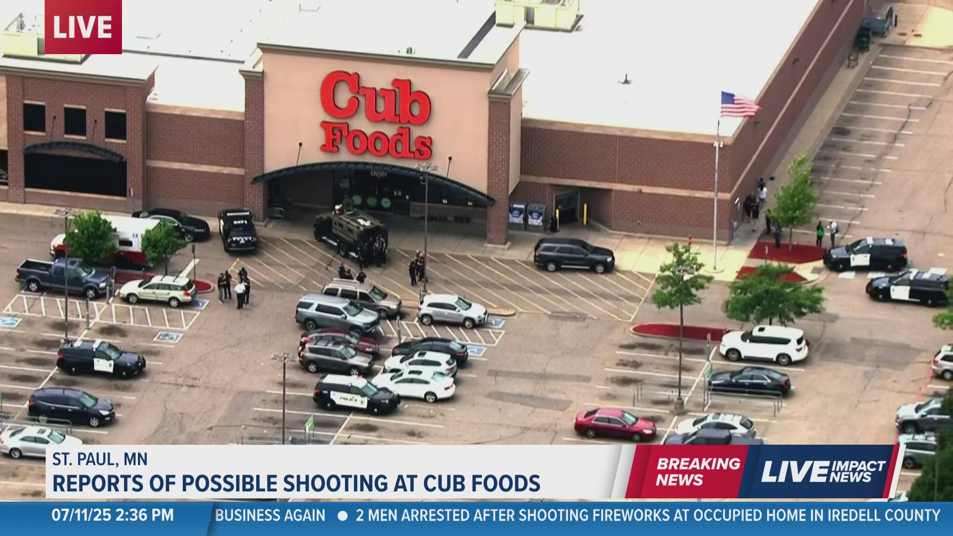 Reports of possible shooting at Cub Foods in MN