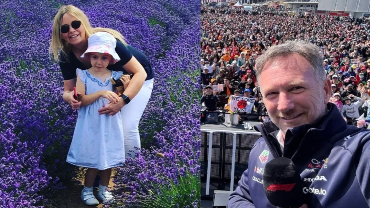 Who was Beverley Allen? Christian Horner’s ex-wife passes away after ...