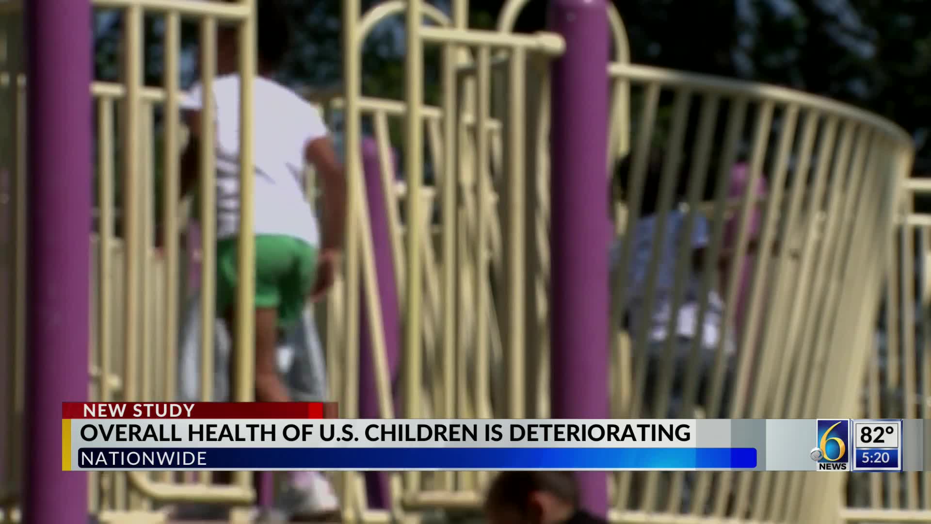 Overall health of U.S. children deteriorating