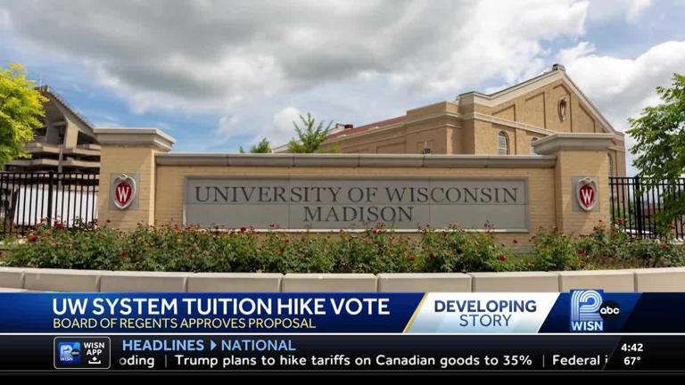 University of Wisconsin System Board of Regents approves tuition hike