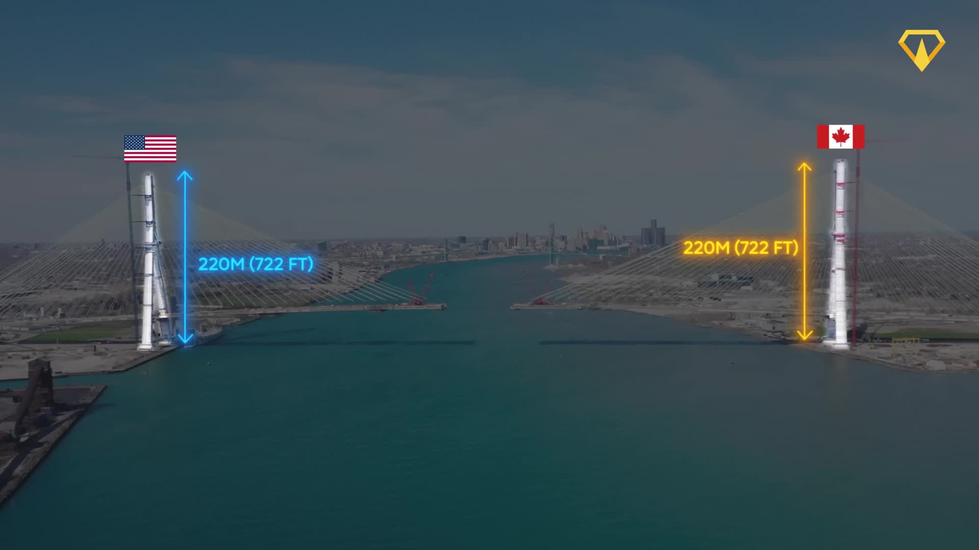 The $6.4 Billion Bridge Connecting Canada and the US