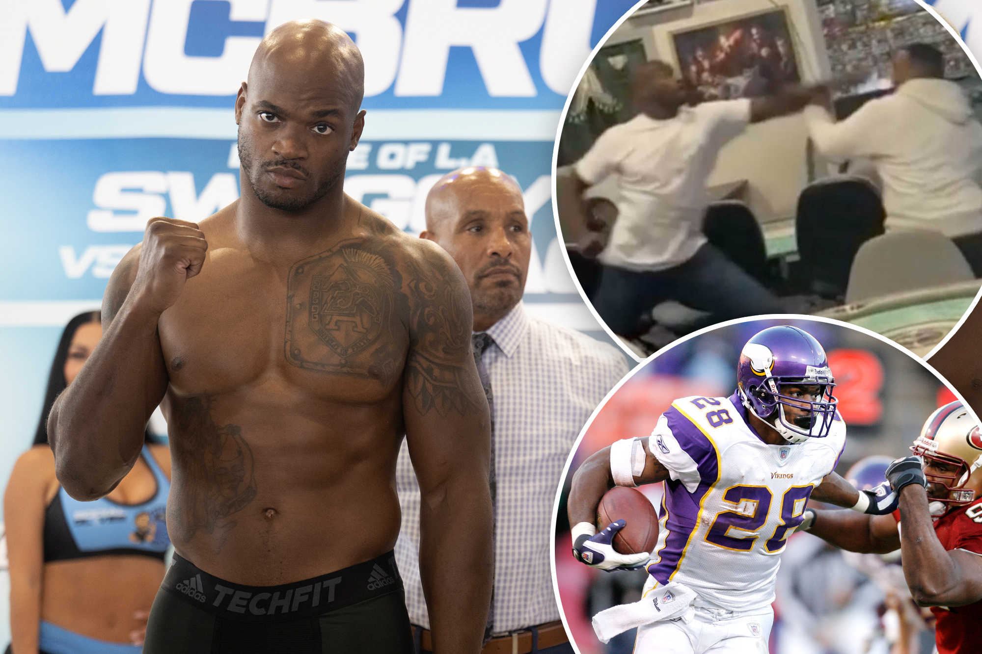 Adrian Peterson turns to celebrity boxing after $12 million debt ...