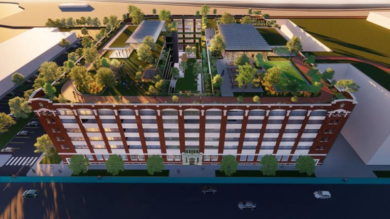 Mixed-Use Redevelopment Planned for West Pershing Road