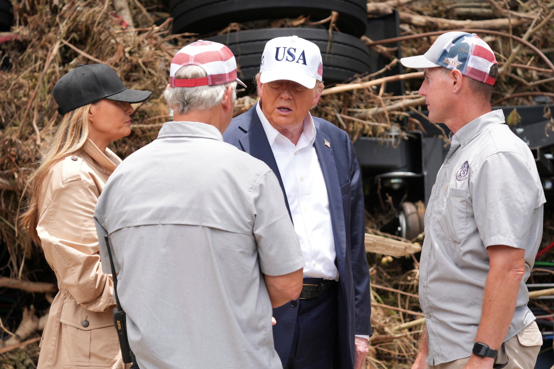 Trump calls reporter 'evil' over Texas flood question