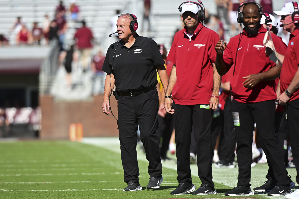 Arkansas Razorbacks are going to battle with one of their biggest ...