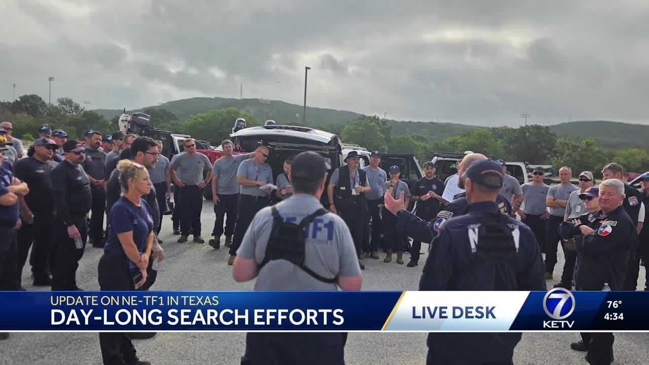Nebraska Task Force One helping with flooding recovery efforts in Texas
