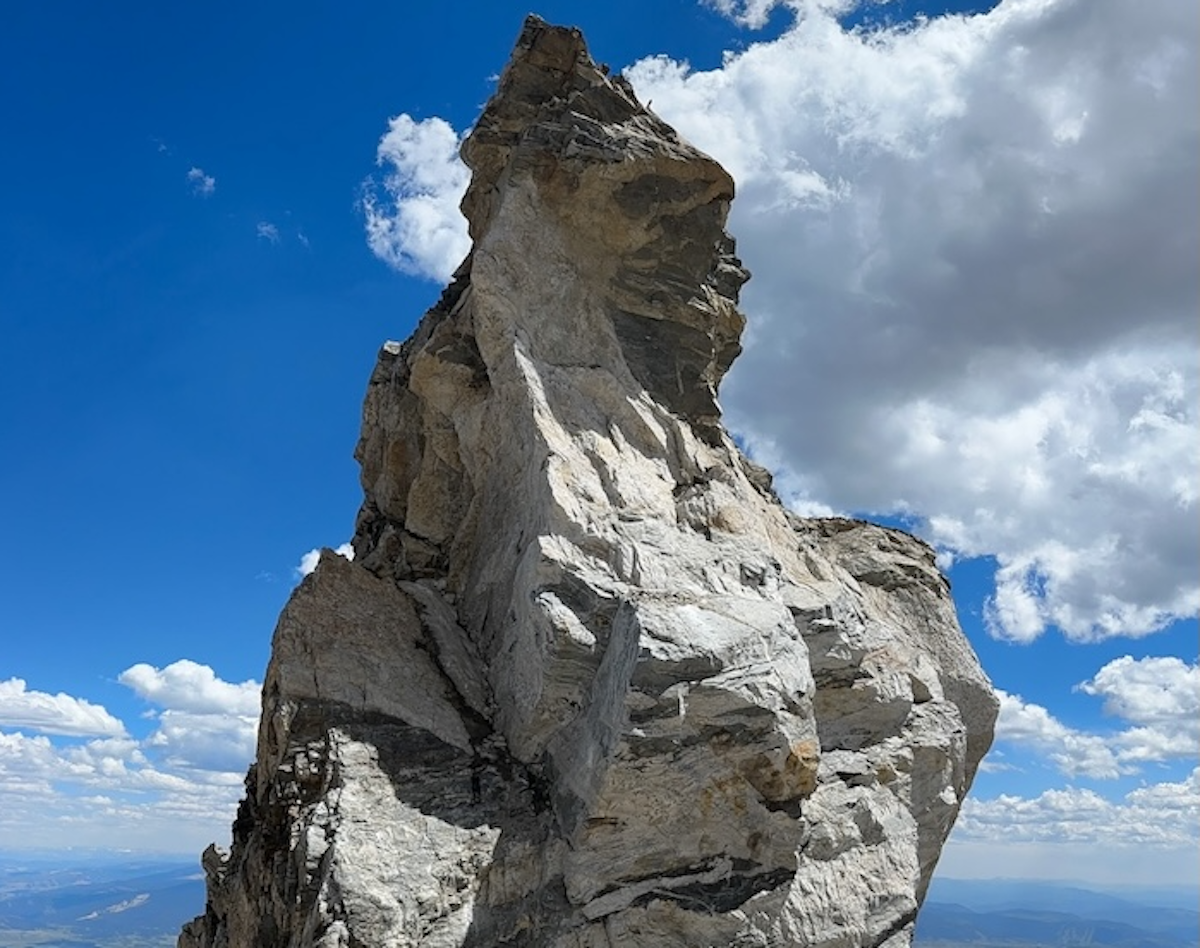 First visit to Grand Teton's Second Tower after new collapse